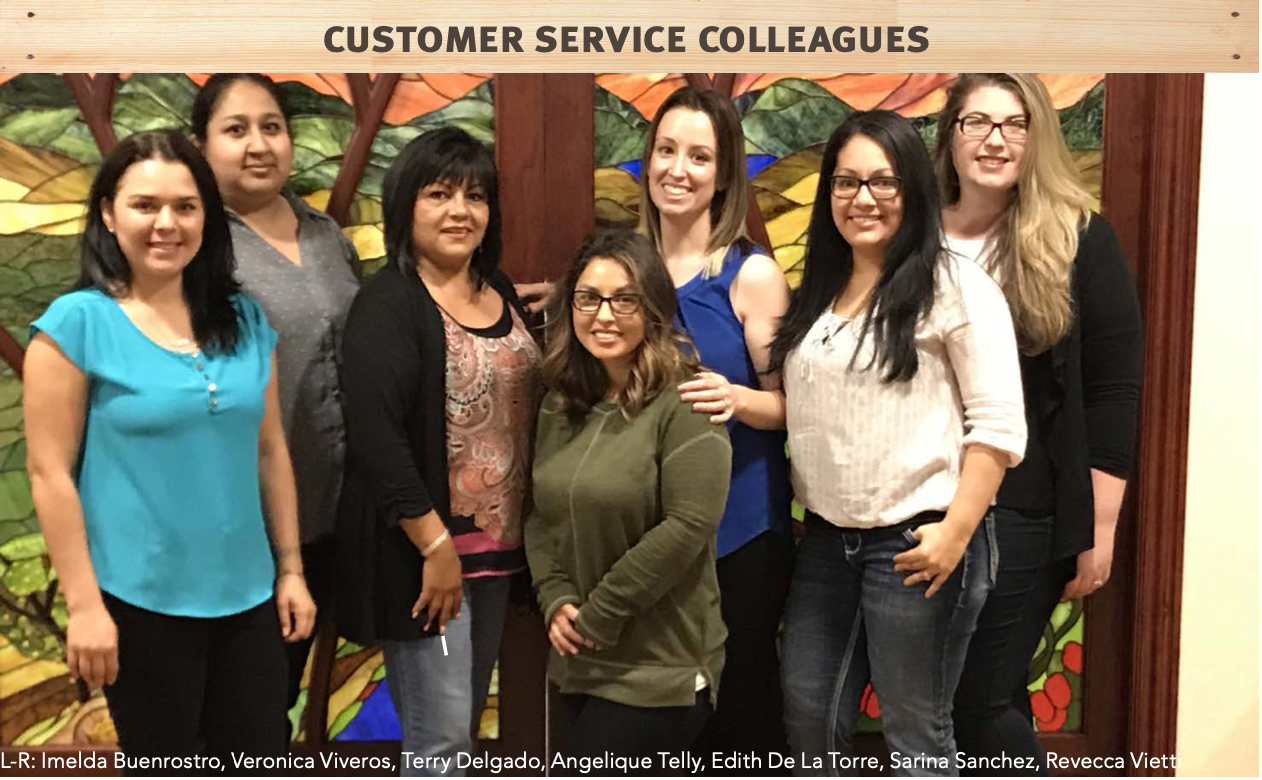 Colleague Highlight: CUSTOMER SERVICE COLLEAGUES