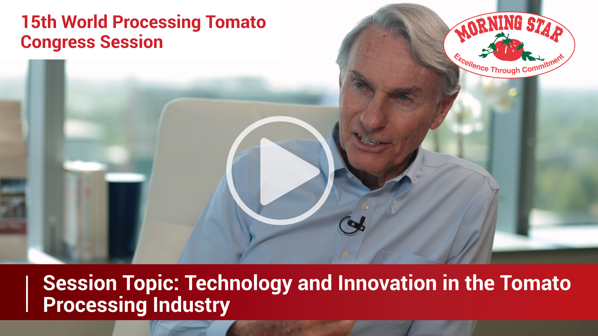 Chris Rufer Speaks on the Next Innovations in Tomato Processing